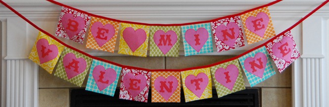 Valentine’s Day Bunting - Crap I've Made